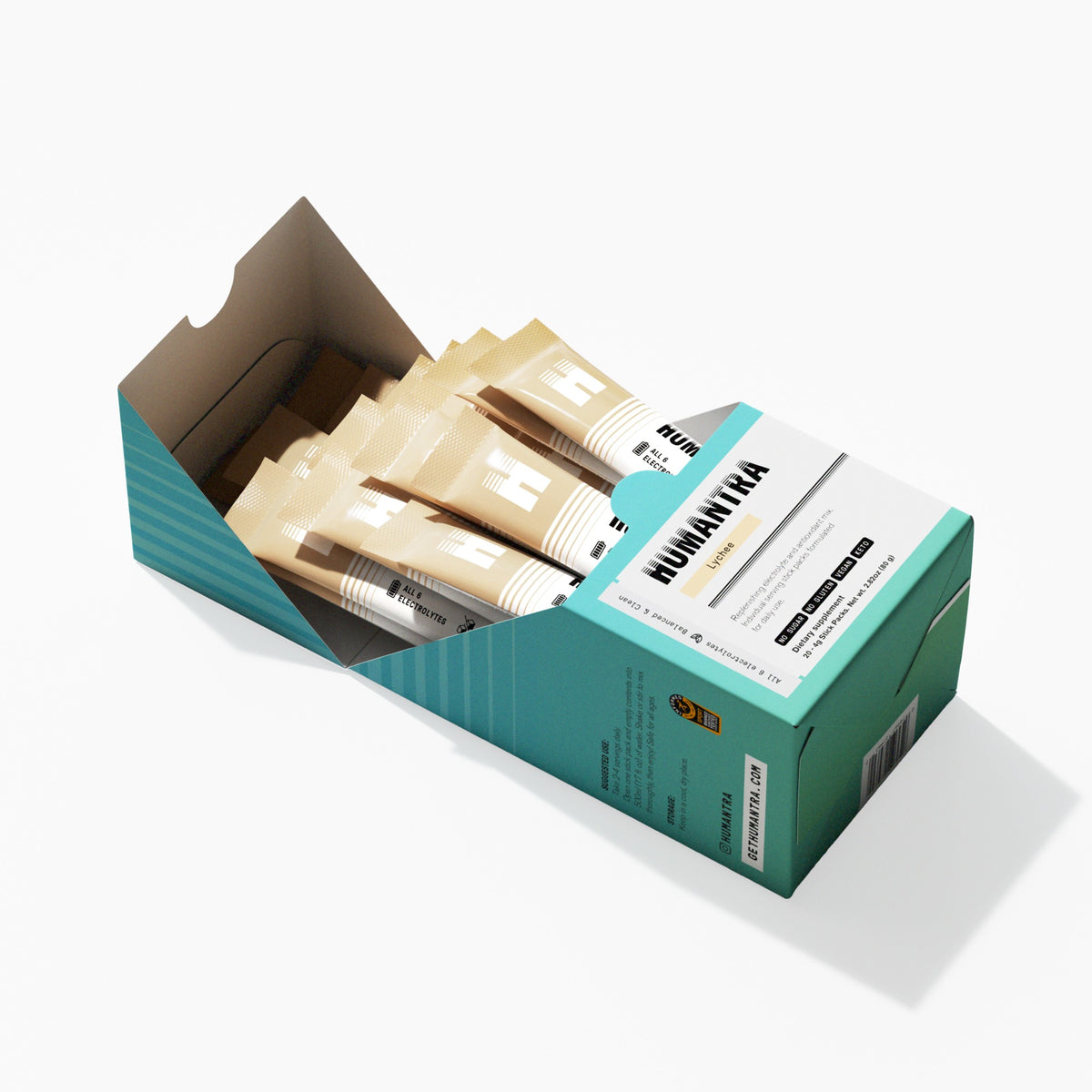 Lychee Electrolyte Drink | Sugar Free & Plant Based | Humantra UK